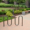 Anova Streetside 7-Bike/5-Loop Bike Rack, Powder Coated, Surface Mount ...