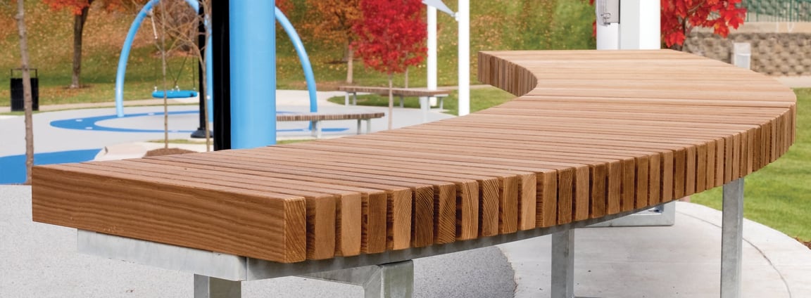Curved Benches | Anova Furnishings