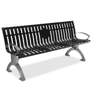 Anova Latitude 6' Contour Bench with Armrest | L1441A