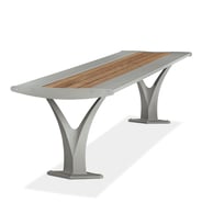Anova Allure Aluminum 4' Contour Bench | AL1984