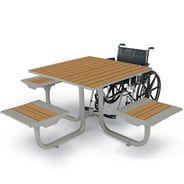 Anova Beacon Hill Thermory ADA Game Table, 3 Seats | BH1830T-GT