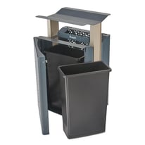 Anova Airi Leaf 45-Gal. Dual Trash/Recycler with Side Door | AE2645RCT-LF