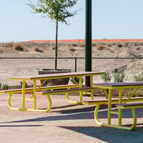 Anova 8' Rectangular Recycled Plastic Picnic Table | T2010R