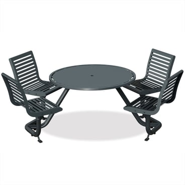 Anova Exposition Table with 6 Contour Seats | LEX1660