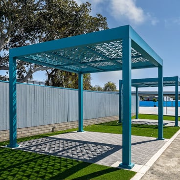 Commercial Metal Shade Structures | Anova Furnishings