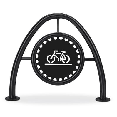 Anova Beacon Hill Arch Powder Coated Bike Rack | LBCBR2