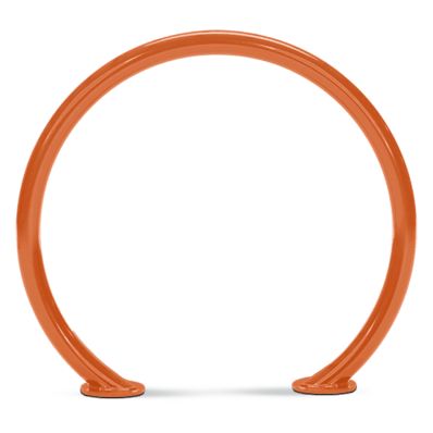 Anova Tandem Circle Powder Coated Bike Rack, Inground Mount | CIRCLEBRING