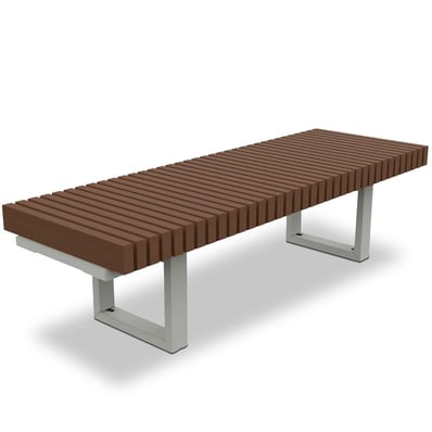 Anova Infinity 2' x 6' Linear Thermory Flat Bench, Powder Coat Frame ...