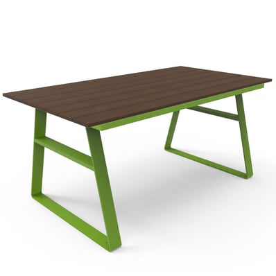 Anova Vibe 6' Recycled Plastic Rectangular Table | RLA72R