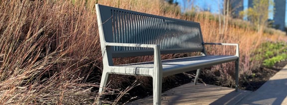 Contour Benches with Back | Anova Furnishings