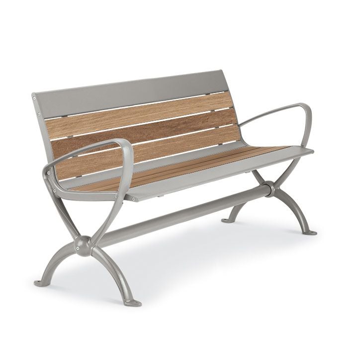 Anova Beacon Hill Thermory 4' Contour Bench | BH1884T