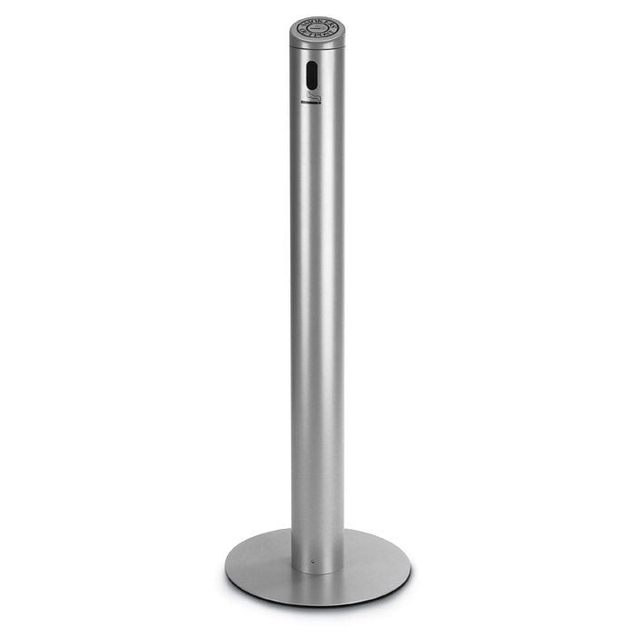 Smokers' Outpost Smoke Stand with Silver Finish | 710601