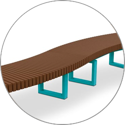 Infinity | Custom | Curved and Linear Benches