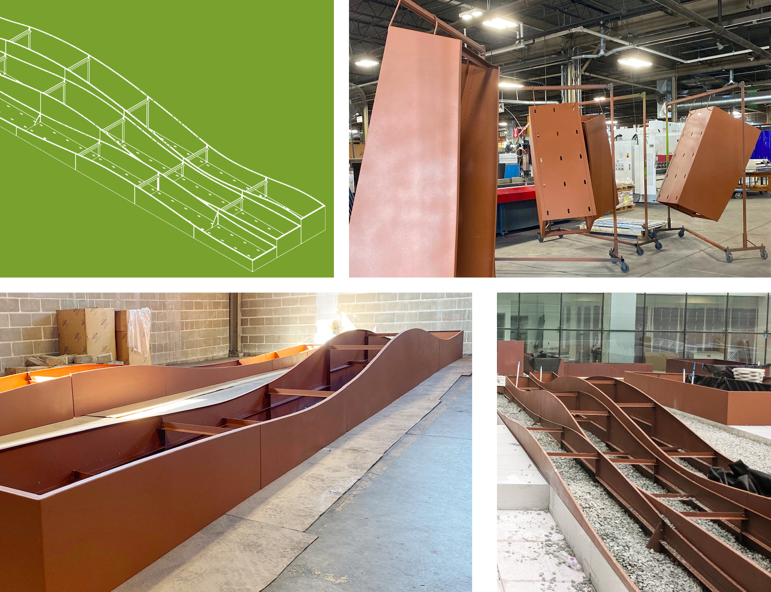 Infinity | Custom | Curved and Linear Benches