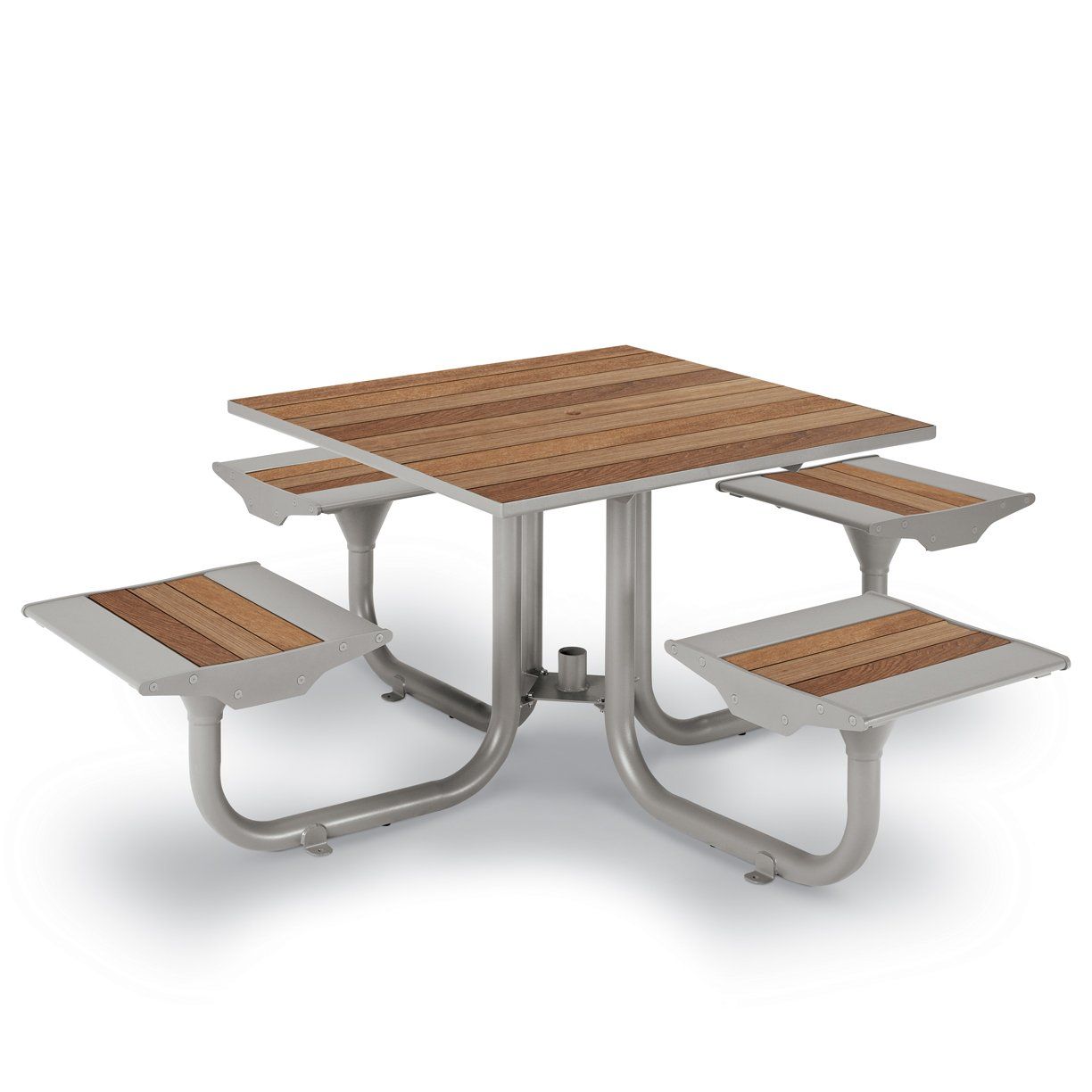 Anova Beacon Hill Thermory Table, 4 Flat Seats | BH1841T