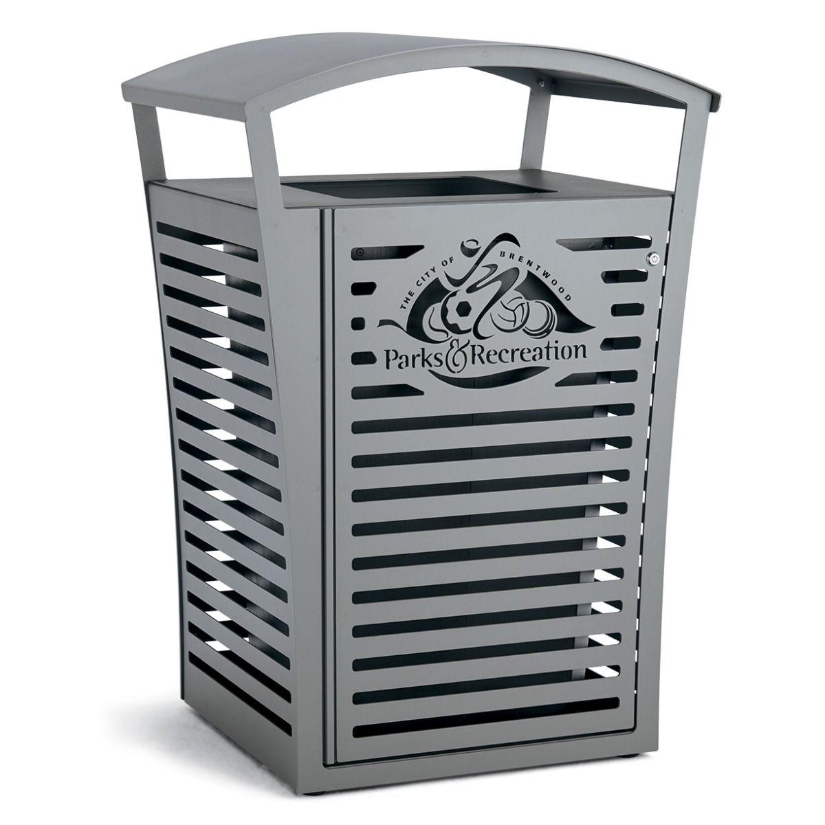 Anova Exposition 45 Gallon Trash Receptacle/Recycler, Custom Door ...