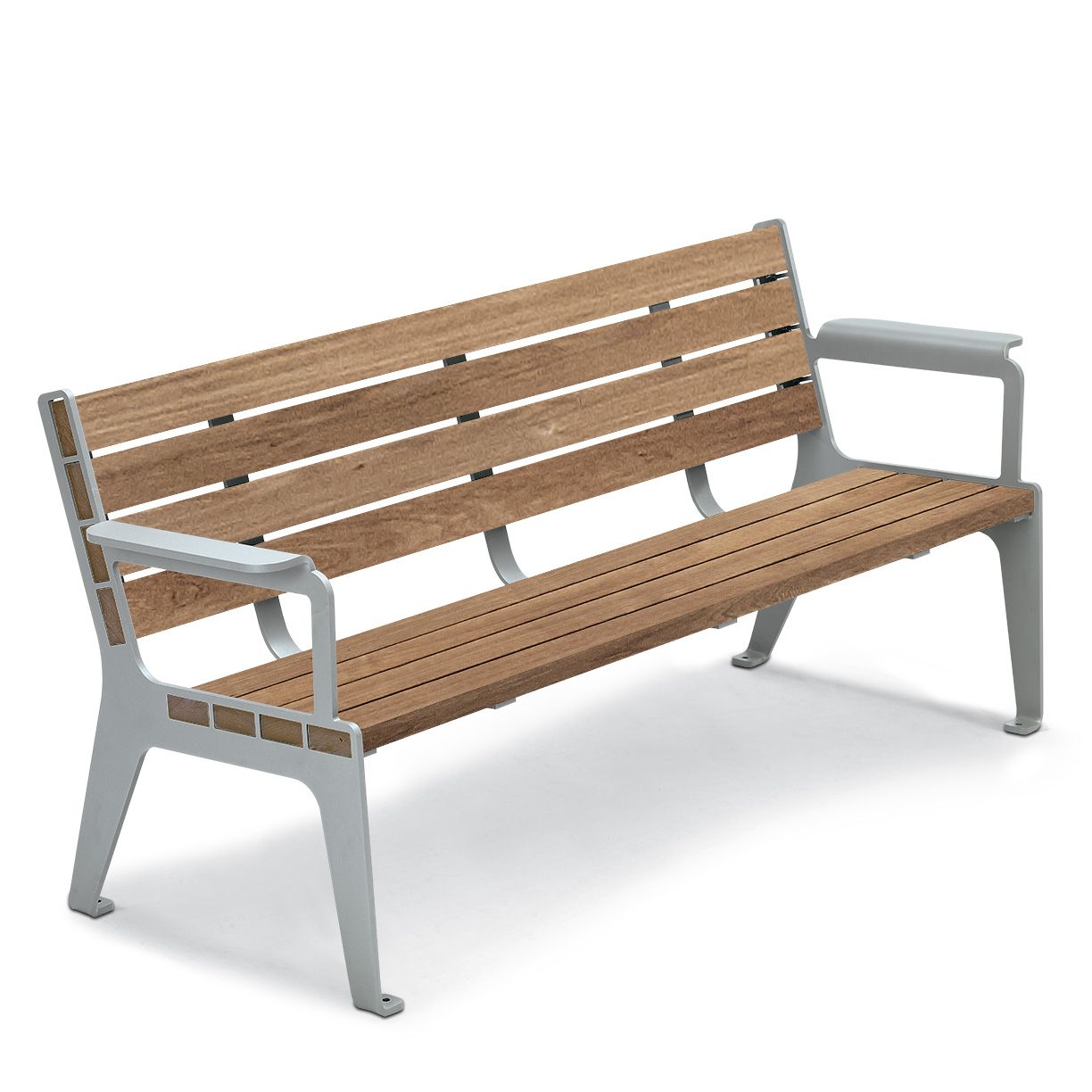 Anova Madison 6' Thermory Contour Bench | THMC6