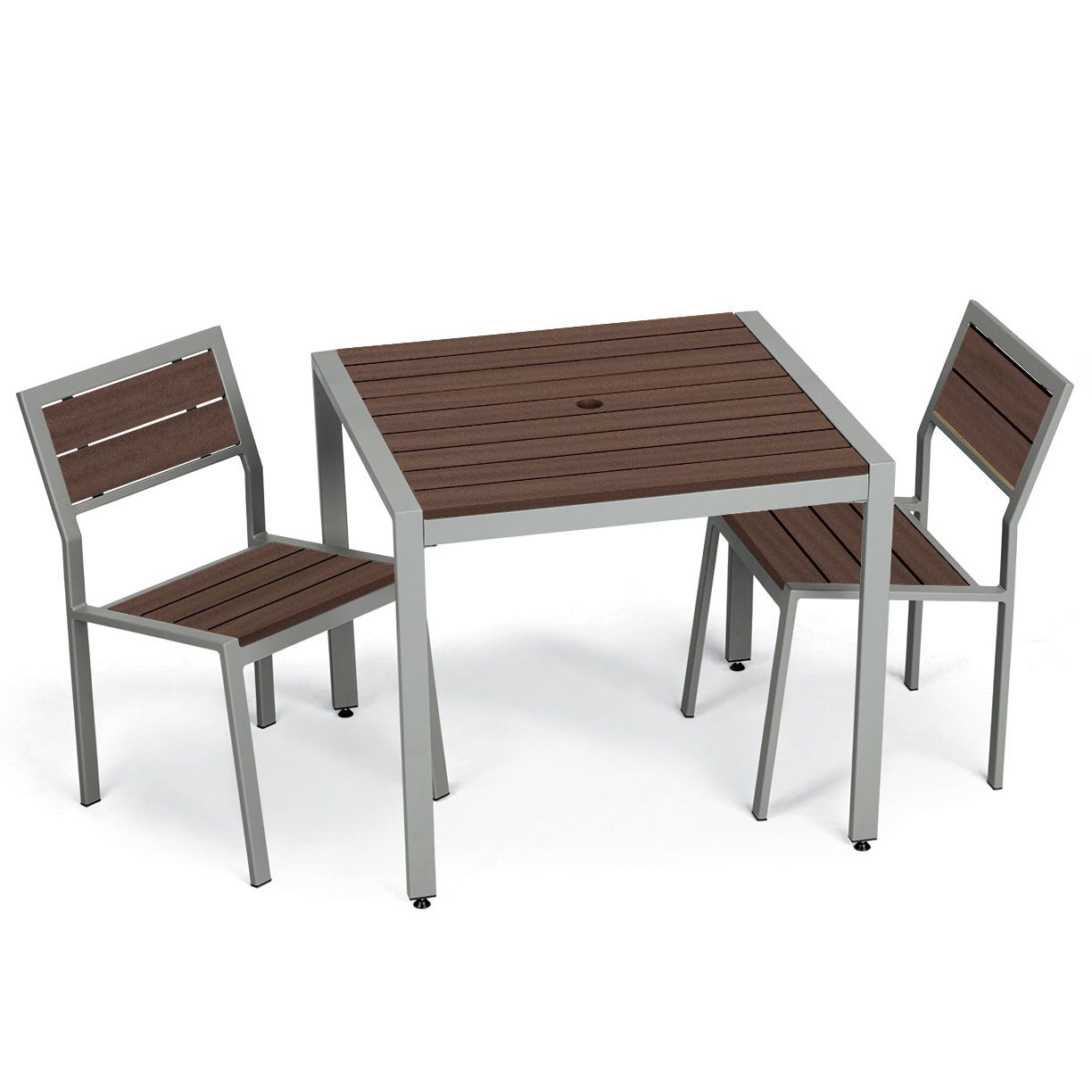Tuscany 36" Square Recycled Plastic Bistro Table | T2237R