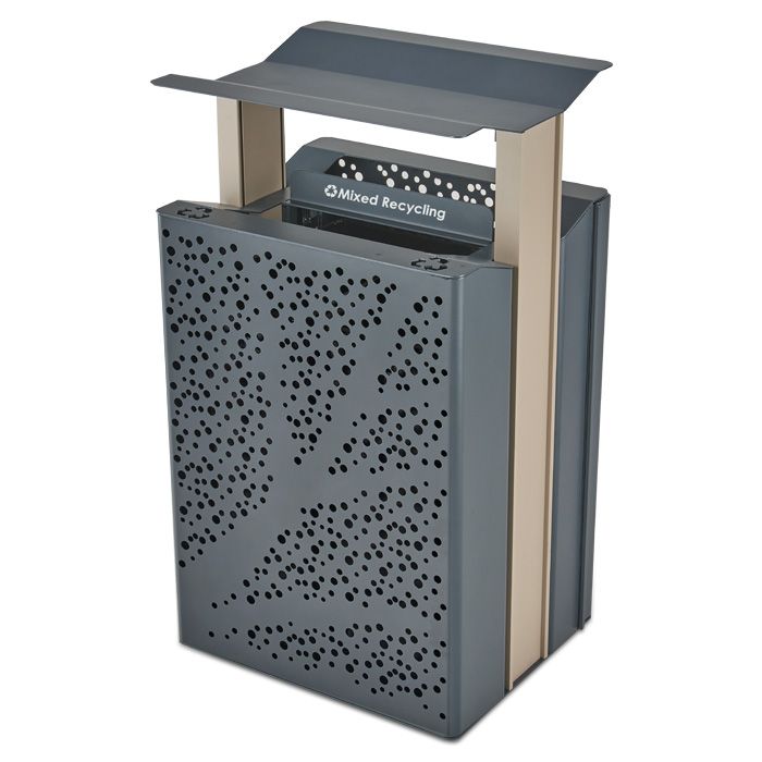 Anova Airi Leaf 45-Gal. Dual Trash/Recycler with Side Door | AE2645RCT-LF