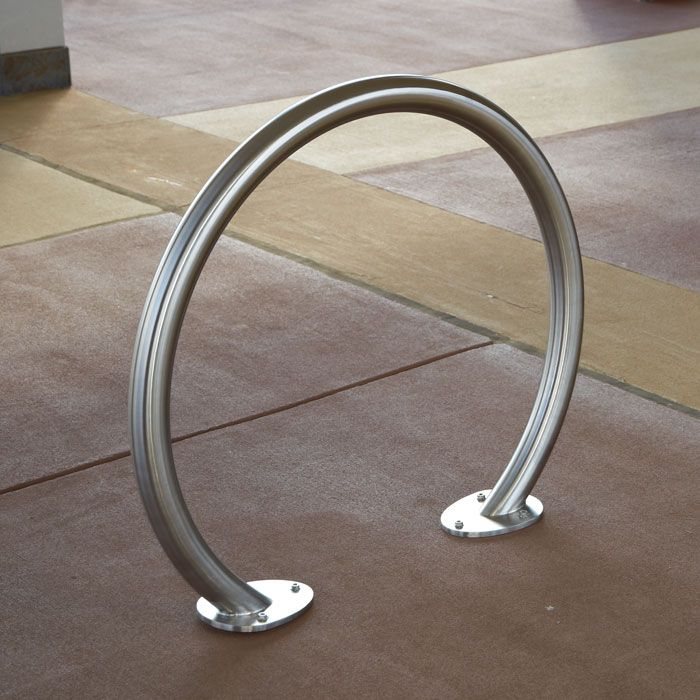 Anova Tandem Circle Stainless Steel Bike Rack, Surface Mount | CIRCLEBRS2
