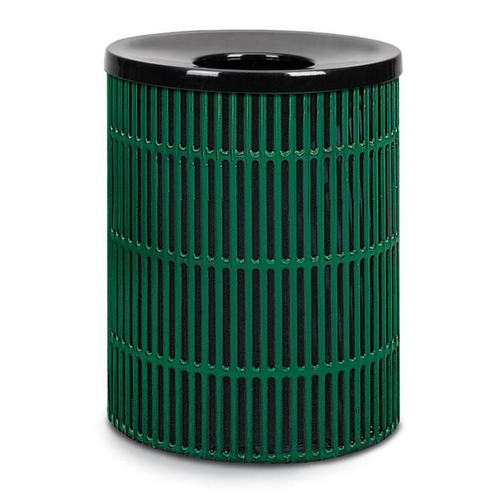 Anova Ultra 32 Gallon Expanded Steel Trash Receptacle, Dome Top | F1021D