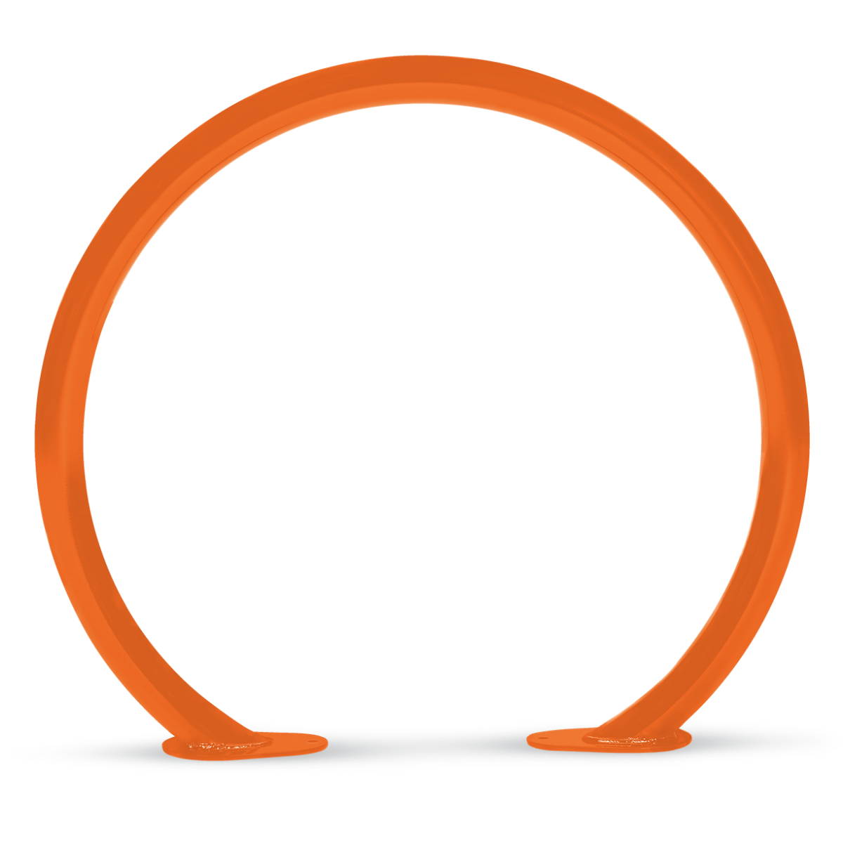 Anova Tandem Circle Fusion Advantage Finish Bike Rack, Surface Mount ...