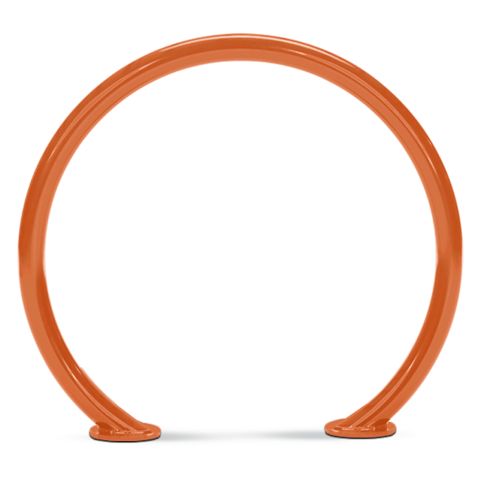 Anova Tandem Circle Powder Coated Bike Rack, Inground Mount | CIRCLEBRING