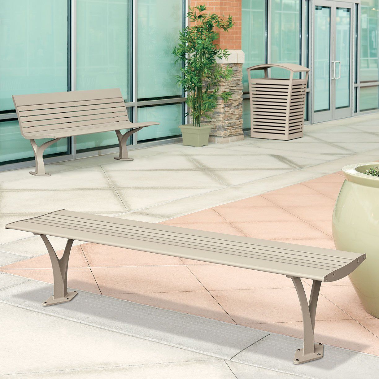 Anova Allure Aluminum 6' Flat Bench | AL1990