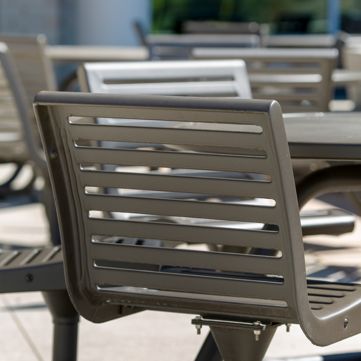 Anova Exposition Table with 6 Contour Seats | LEX1660