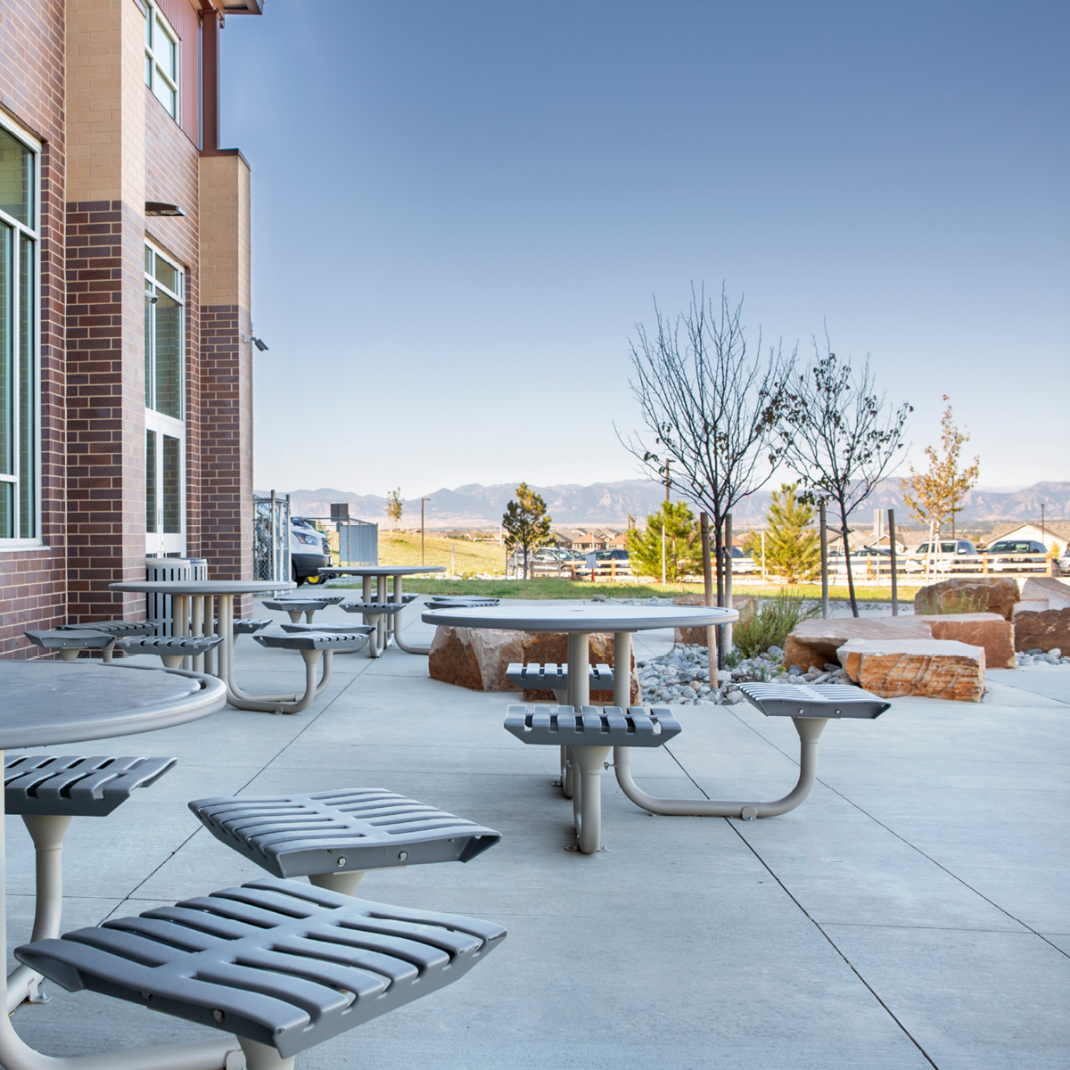 Anova Latitude ADA Table, 3 Flat Seats | L1450