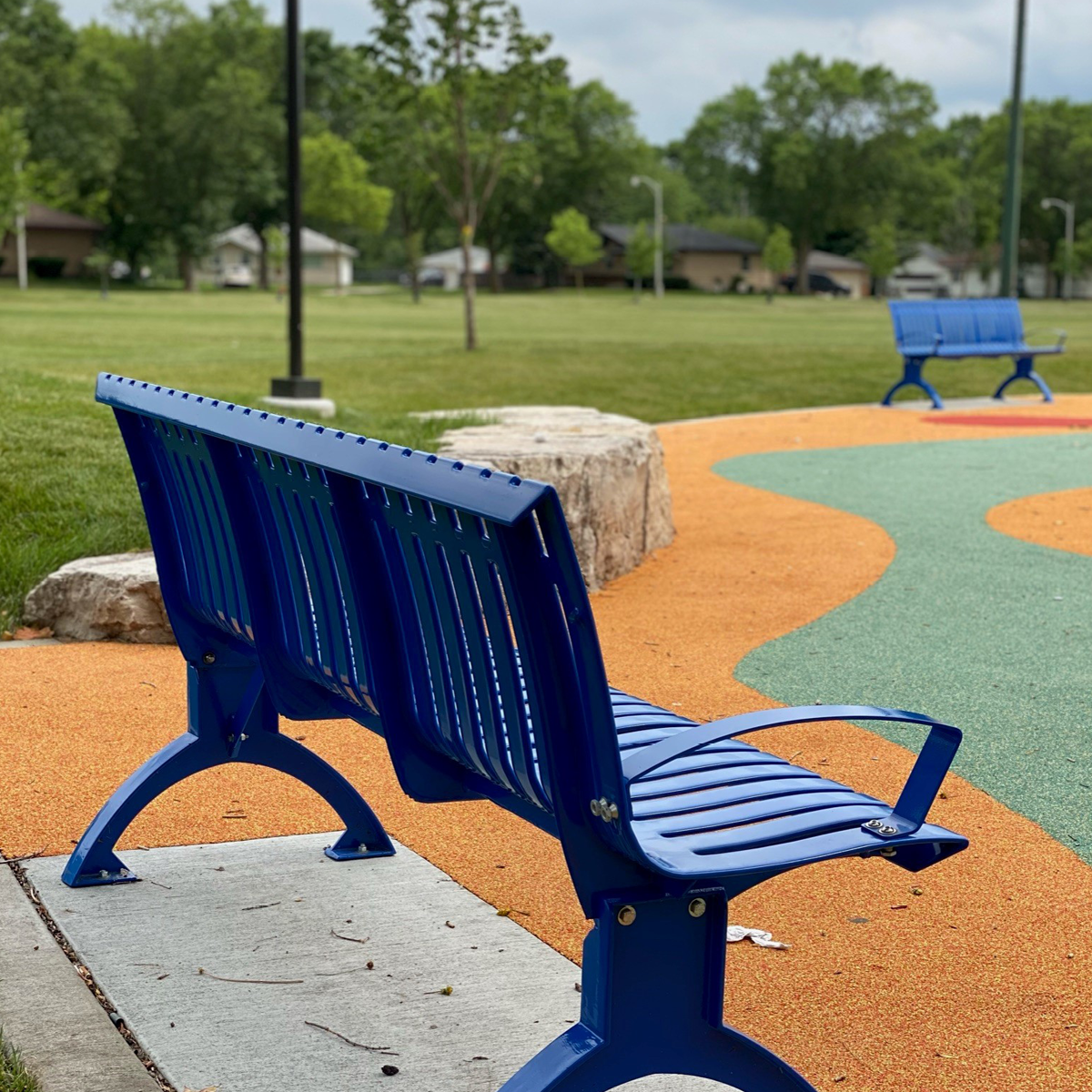 Anova Latitude 6' Contour Bench with Armrest | L1441A