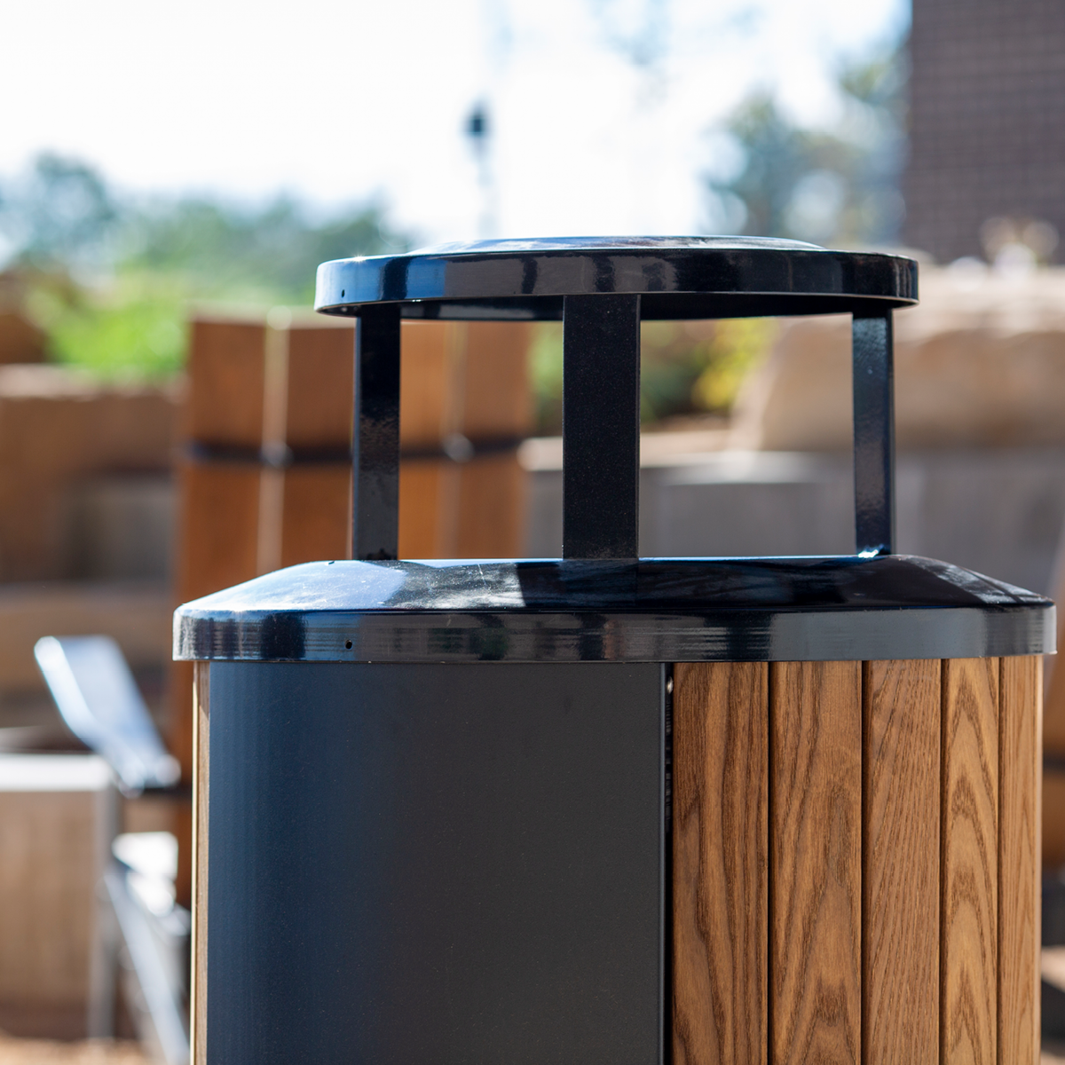 Anova Madison 35 Gallon Thermory Trash Receptacle, Bonnet Top | TT35BT