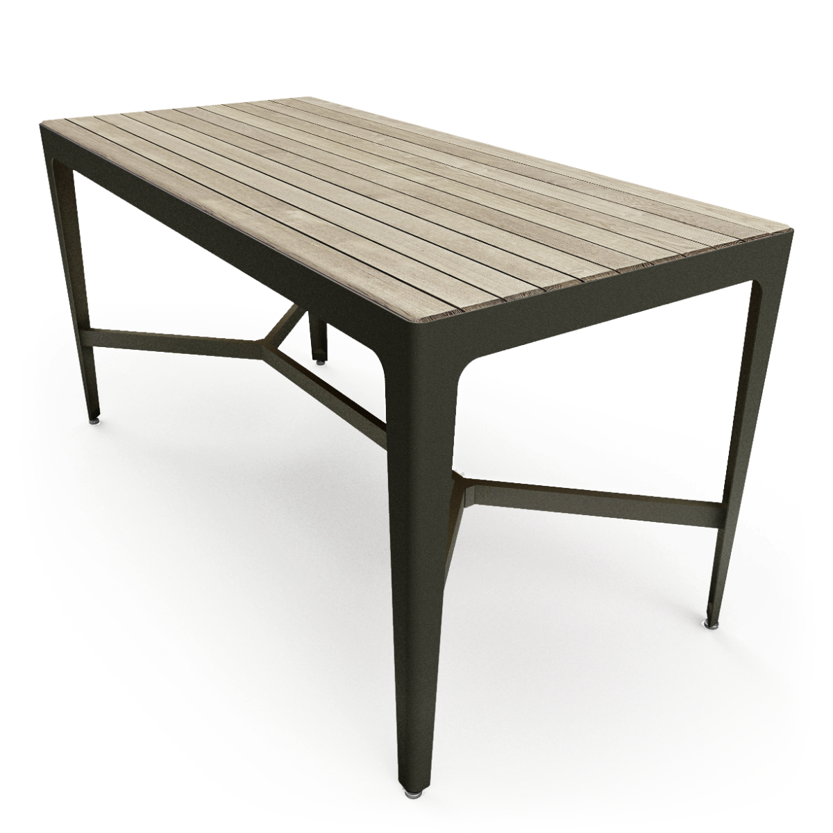 Anova Mixx 34" x 72" Recycled Plastic Counter Height Table | MIX2955R