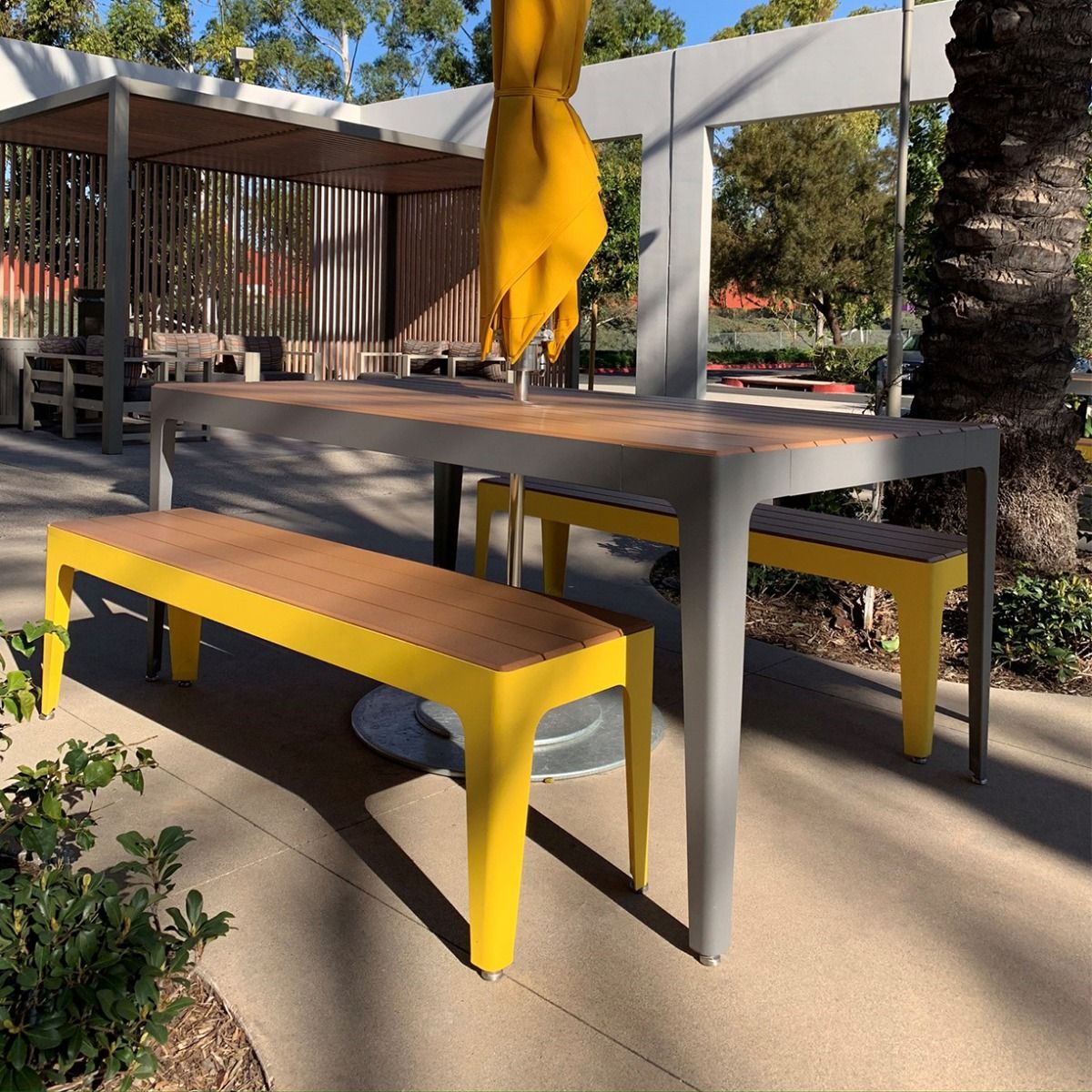 Anova Mixx 5' Recycled Plastic Flat Bench | MIX2960R