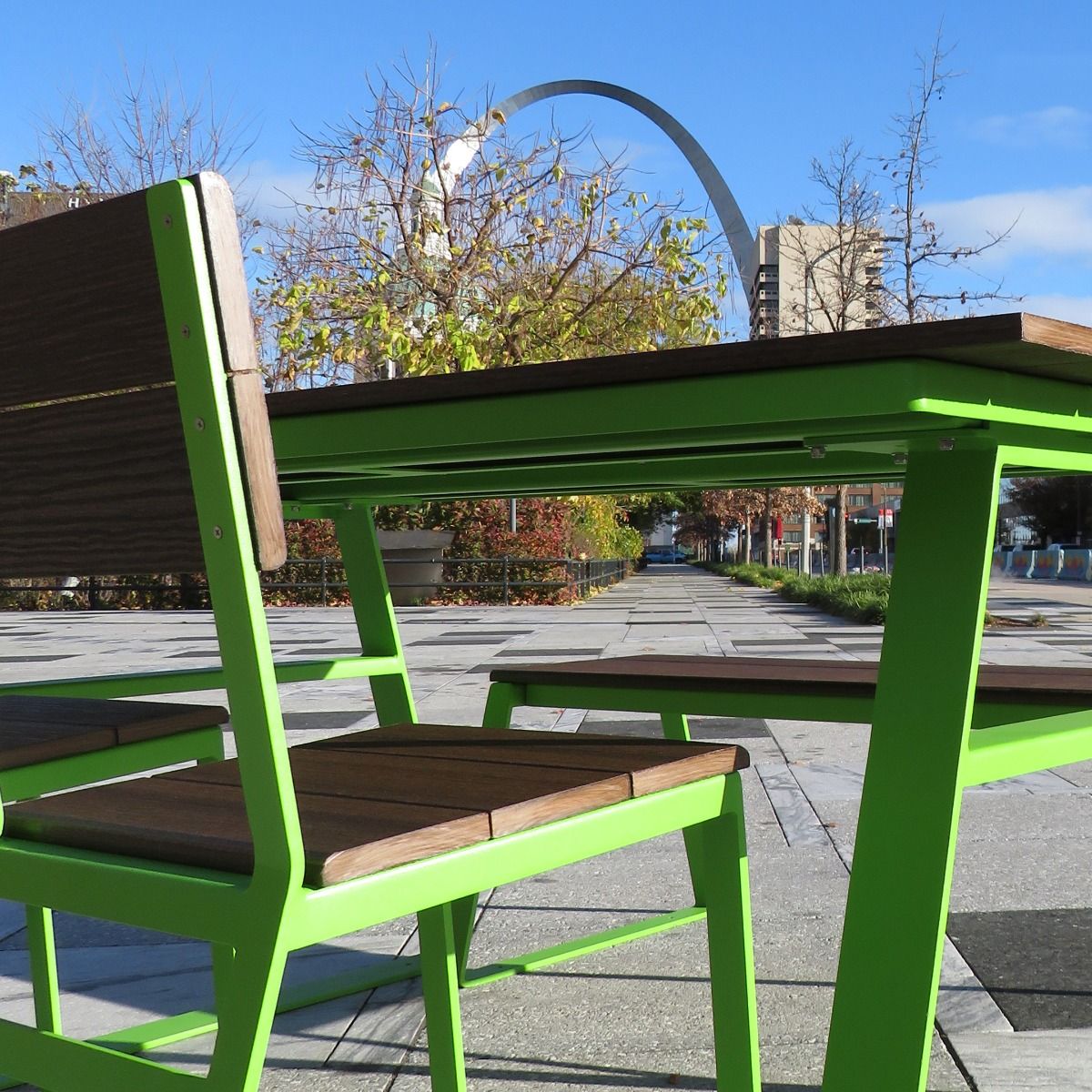 Anova Vibe 6' Recycled Plastic Rectangular Table | RLA72R