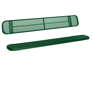 Anova Victory 6' Expanded Steel Bench, Tamper-Resistant, Traditional ...