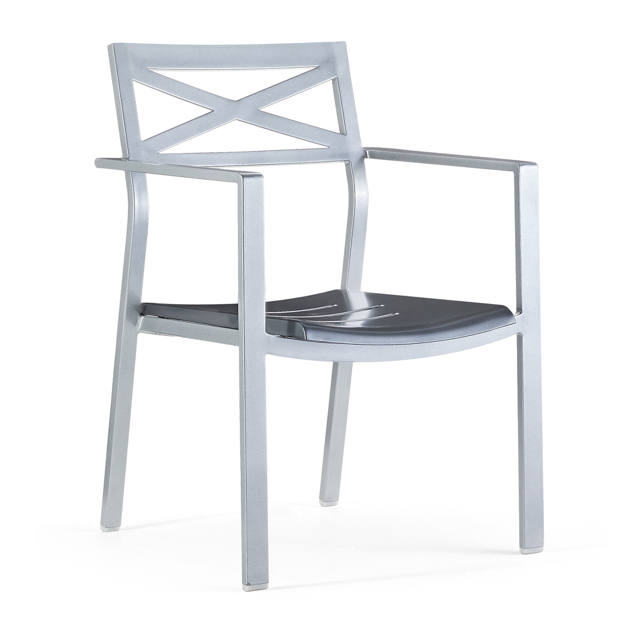 Bishop Aluminum Dining Chair - Set of 4 | BSP01