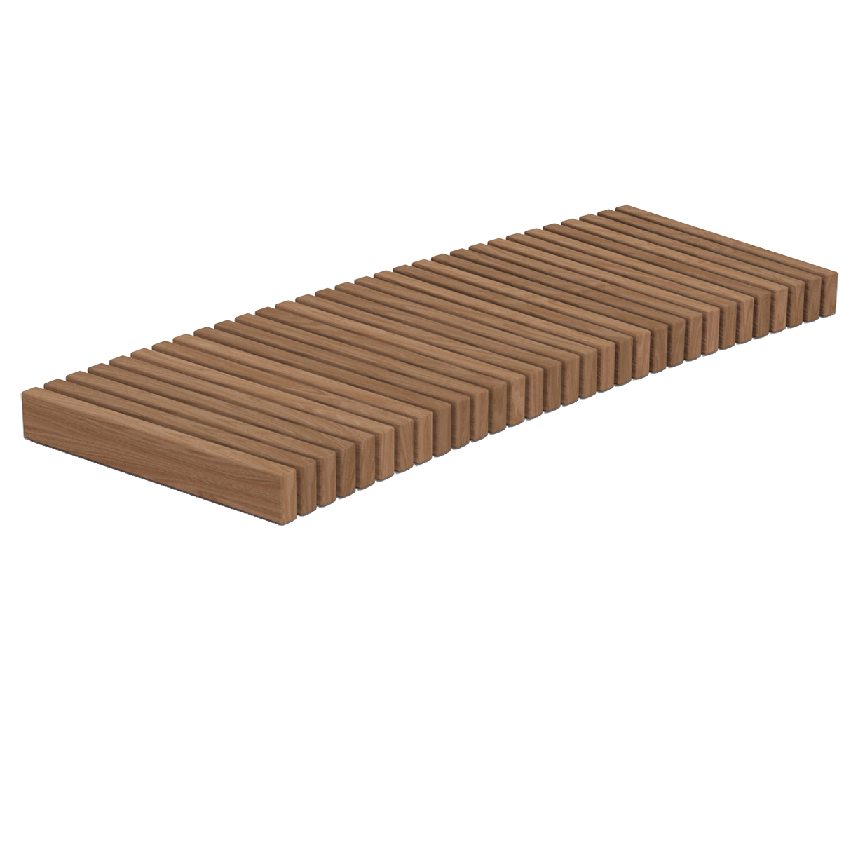 Anova Canyon Edge Thermory Gabion-Style R26' Curved Bench | CE18C26T