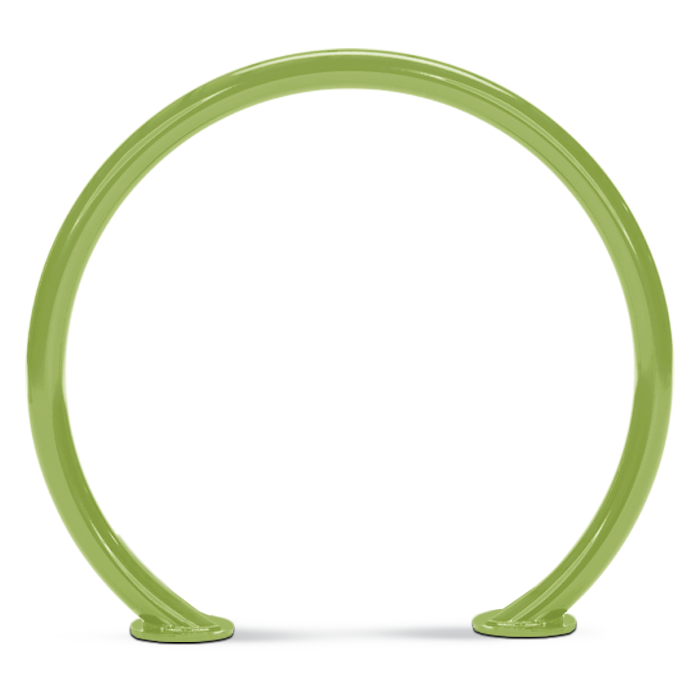 Anova Tandem Circle Fusion Advantage Finish Bike Rack, Inground Mount ...