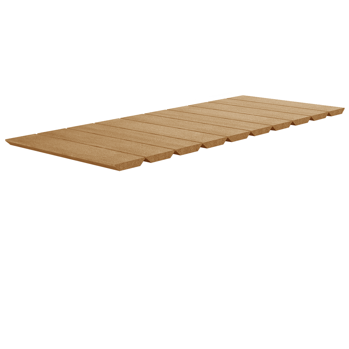 Anova Connect 5' Recycled Plastic Flat Bench, Front to Back Seat Planks ...