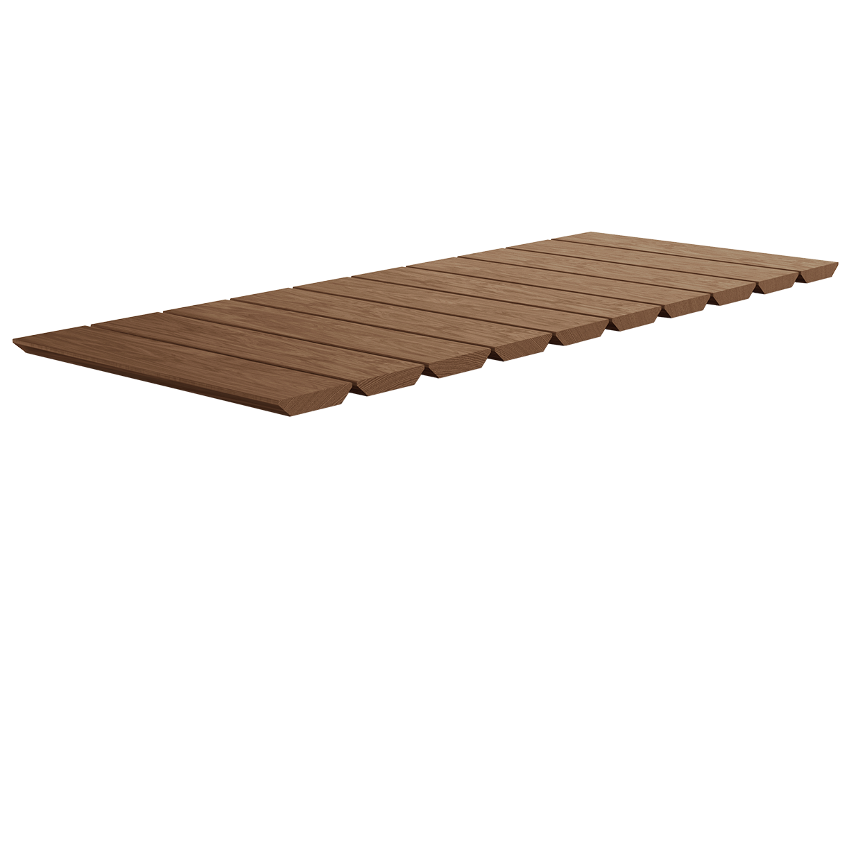 Anova Connect 5' Thermory Flat Bench, Front to Back Seat Planks |CON60FT