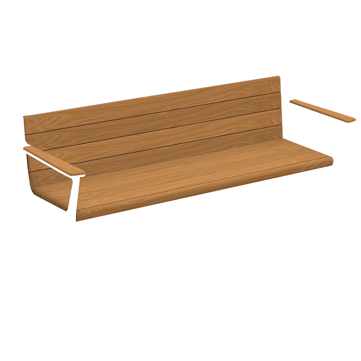 Anova Elevation 6' Thermory Bench | ELV80T