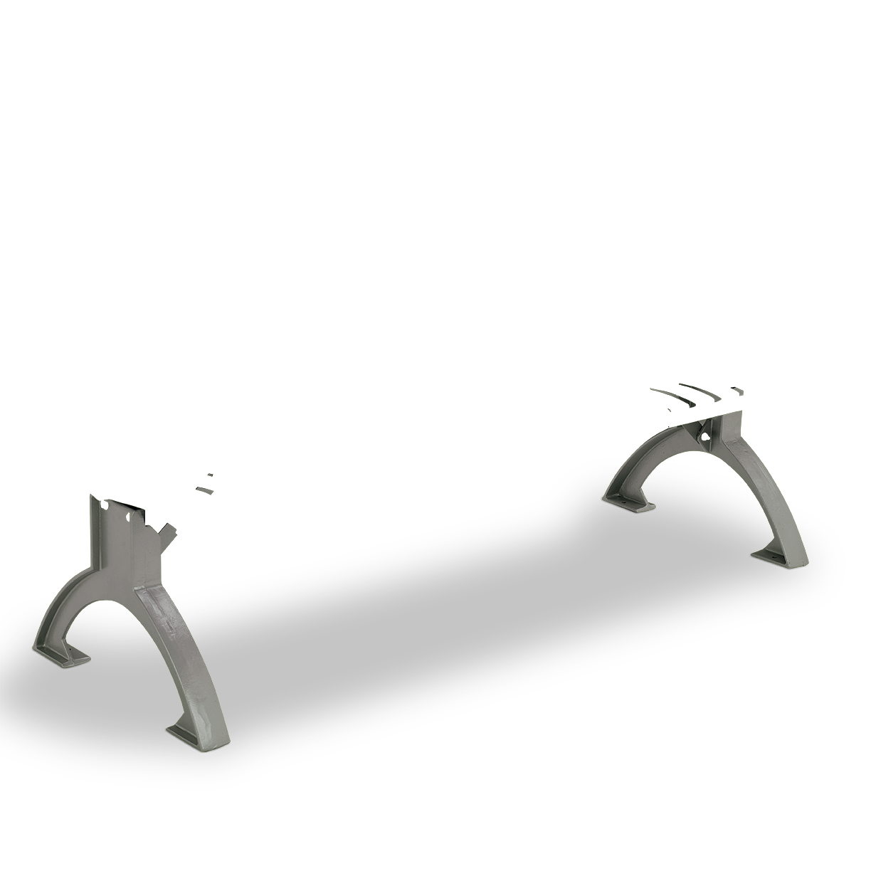 Anova Latitude 6' Contour Bench with Armrest | L1441A