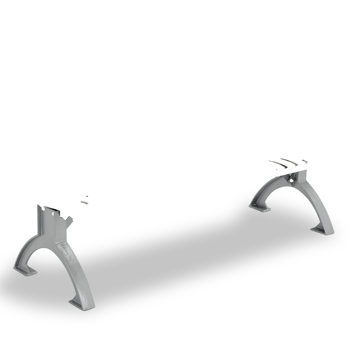 Anova Latitude 6' Contour Bench with Armrest | L1441A
