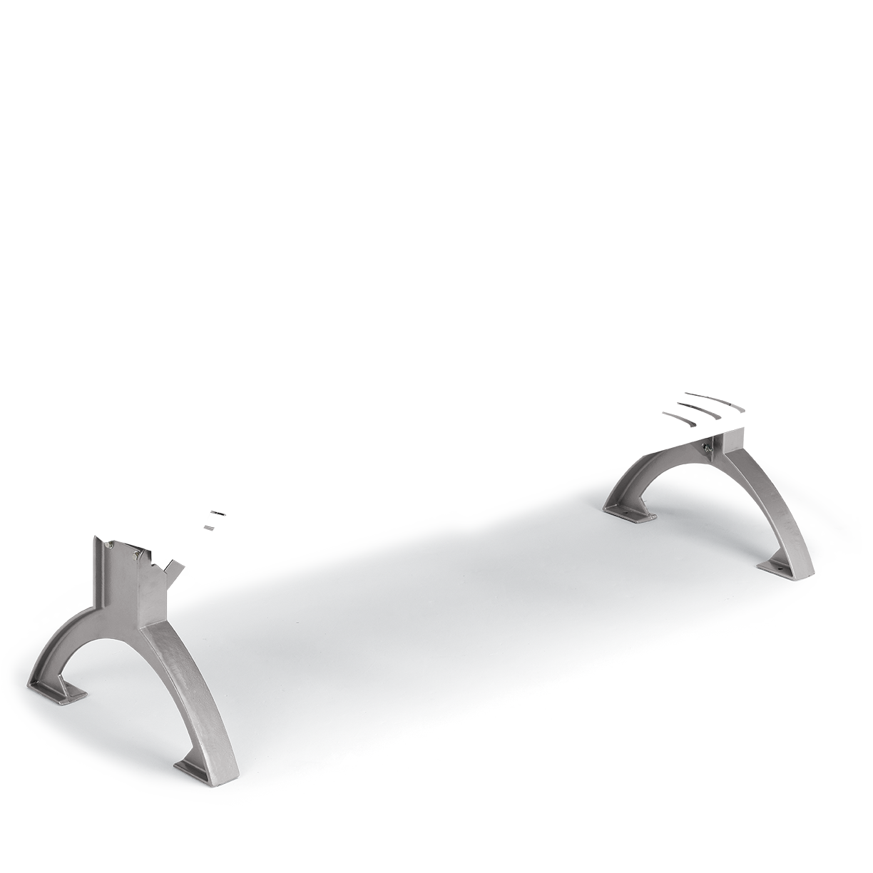 Anova Latitude 6' Contour Bench with Divided Seating | L1441P
