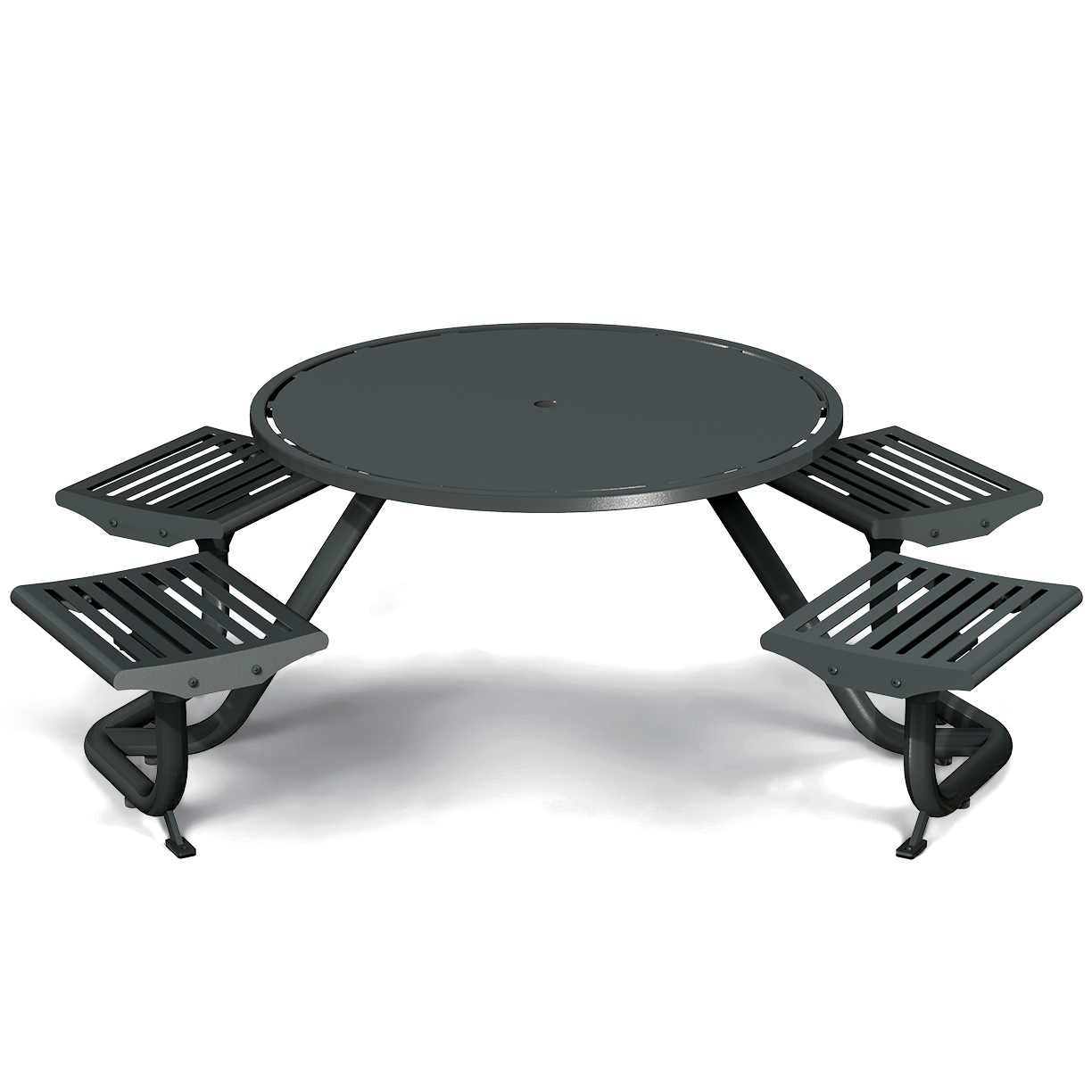 Anova Exposition ADA Table with 4 Flat Seats | LEX1641