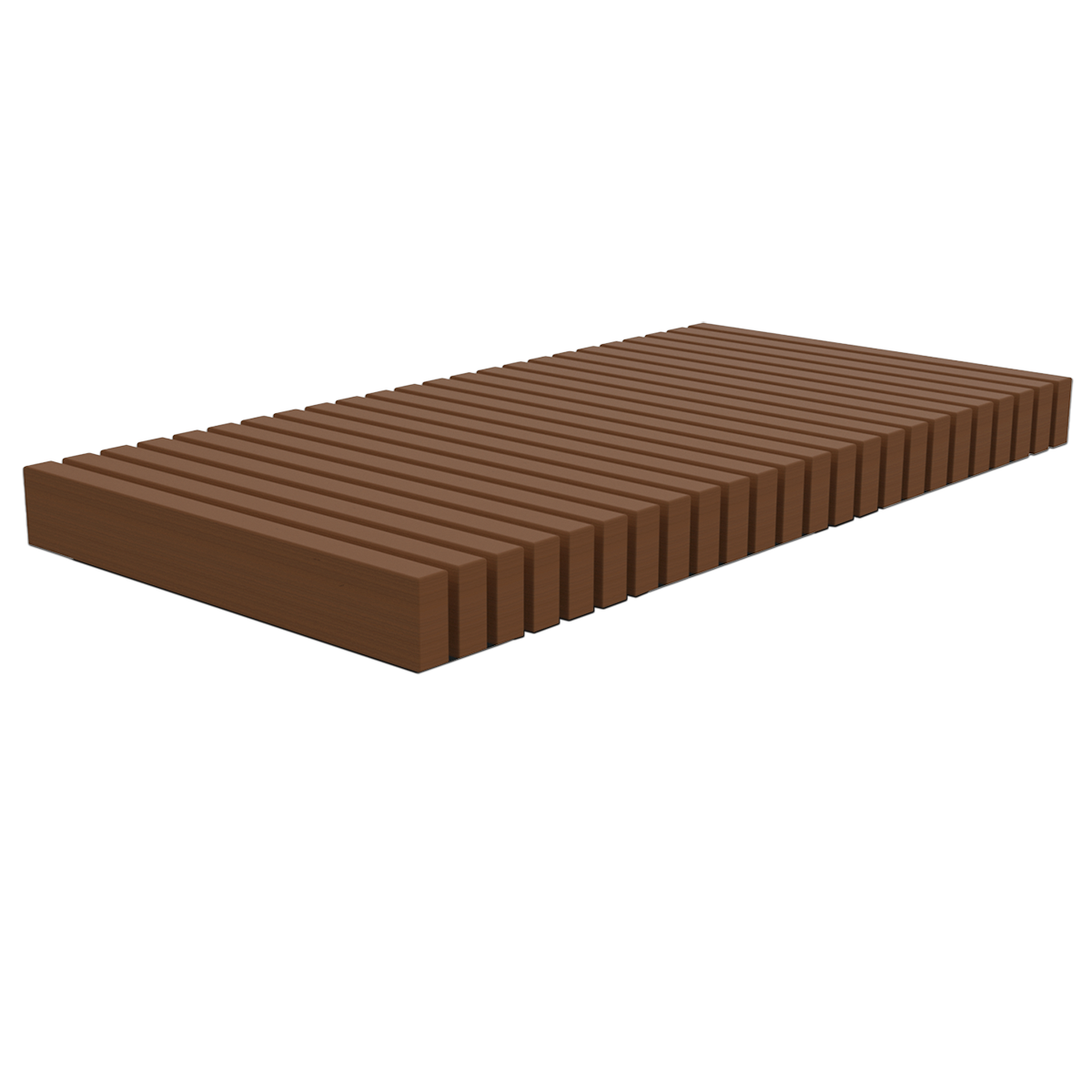 Anova Infinity 2' x 4' Linear Thermory Flat Bench, Powder Coat Frame ...