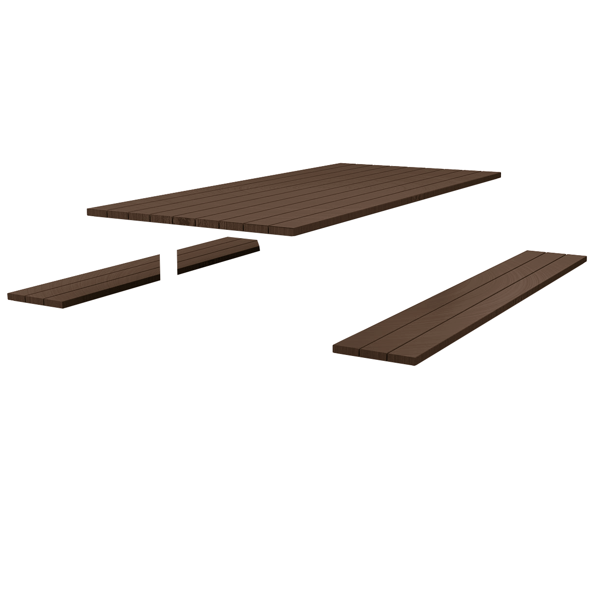 Anova 6' Rectangular Recycled Plastic Picnic Table | T2003R