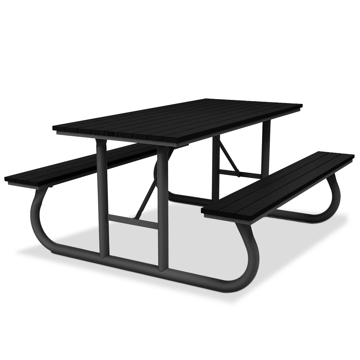 Anova 6' Rectangular Thermory Picnic Table | T2003T