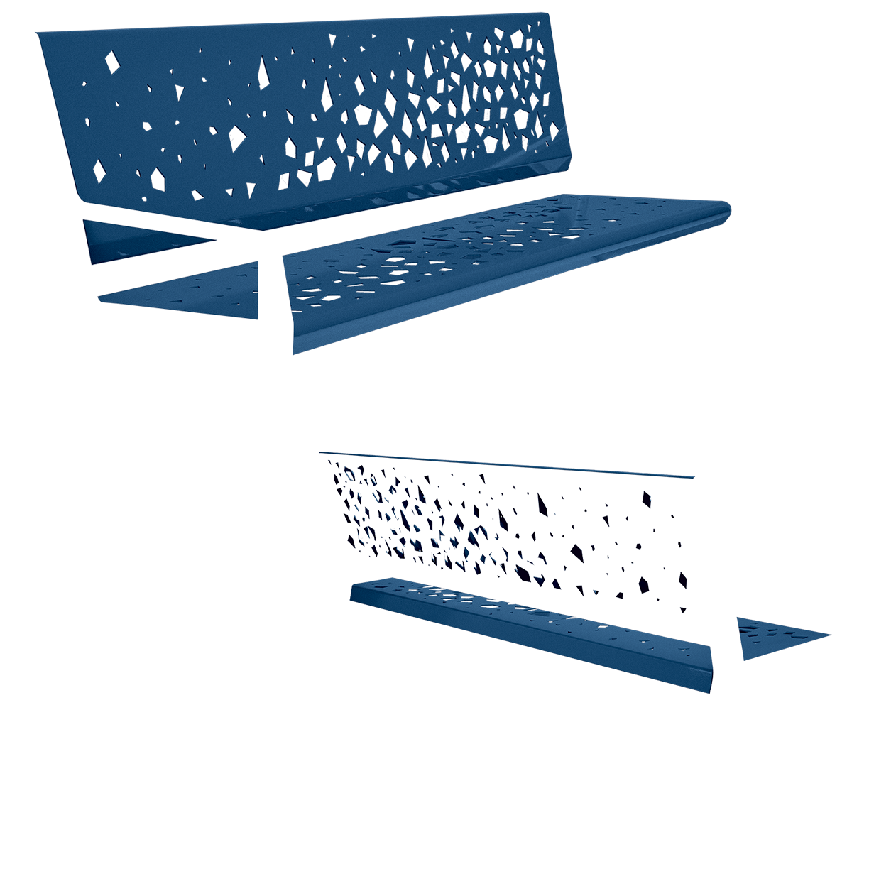 Anova Tandem 6' Contour Bench, Fractured Movement | TAN3280FM